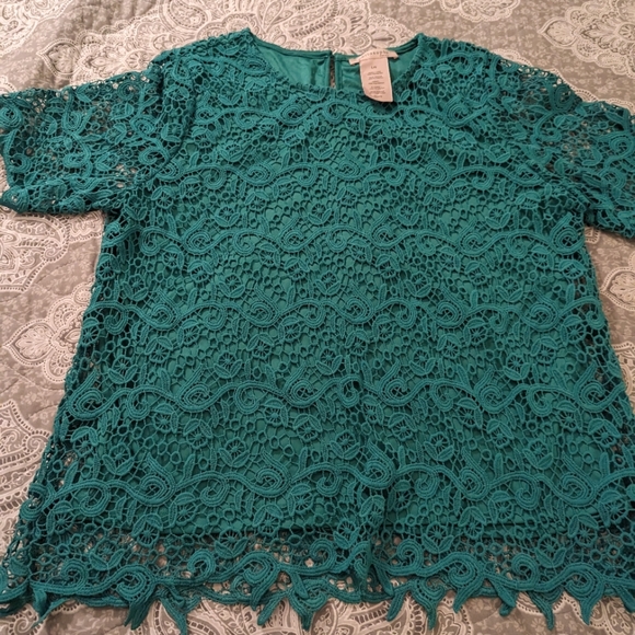 Philosophy | Tops | Philosophy Lace Blouse | Poshmark